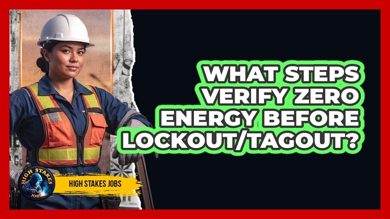 What Steps Verify Zero Energy Before Lockout/Tagout? - High Stakes Jobs ...