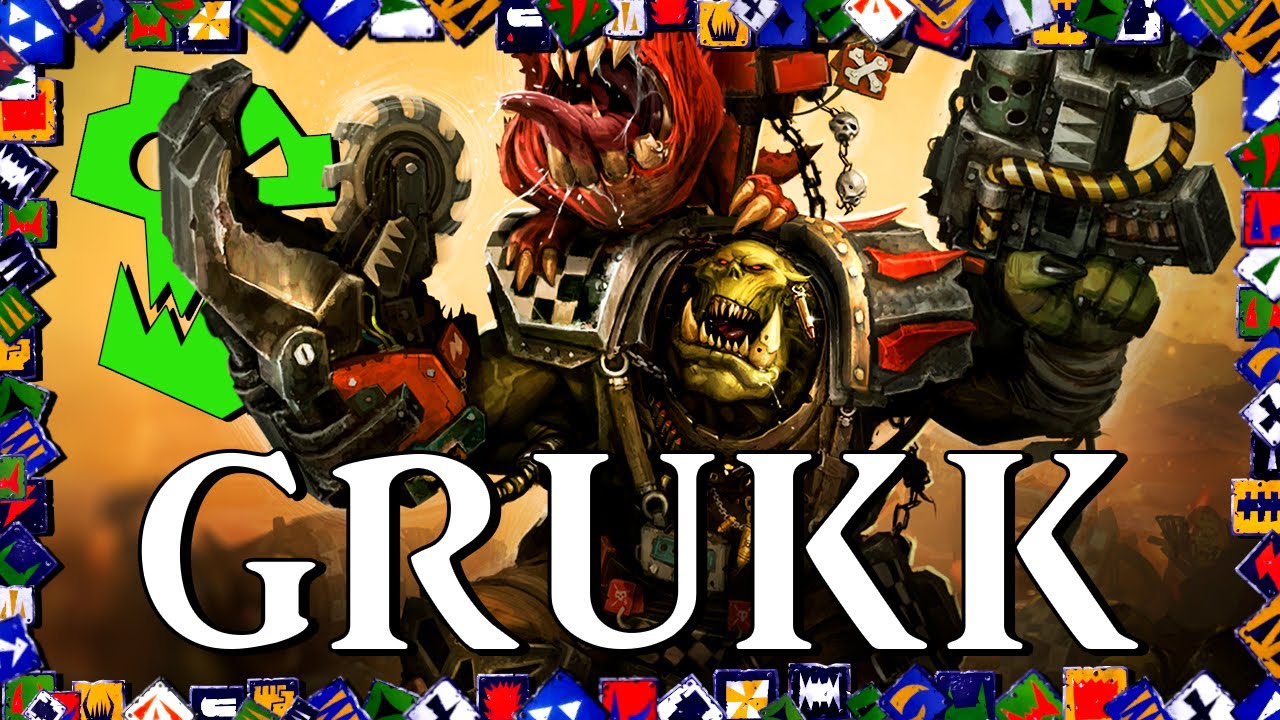 GRUKK FACE RIPPA - Da Unstoppable - #Shorts | Warhammer 40k Lore - YouTube