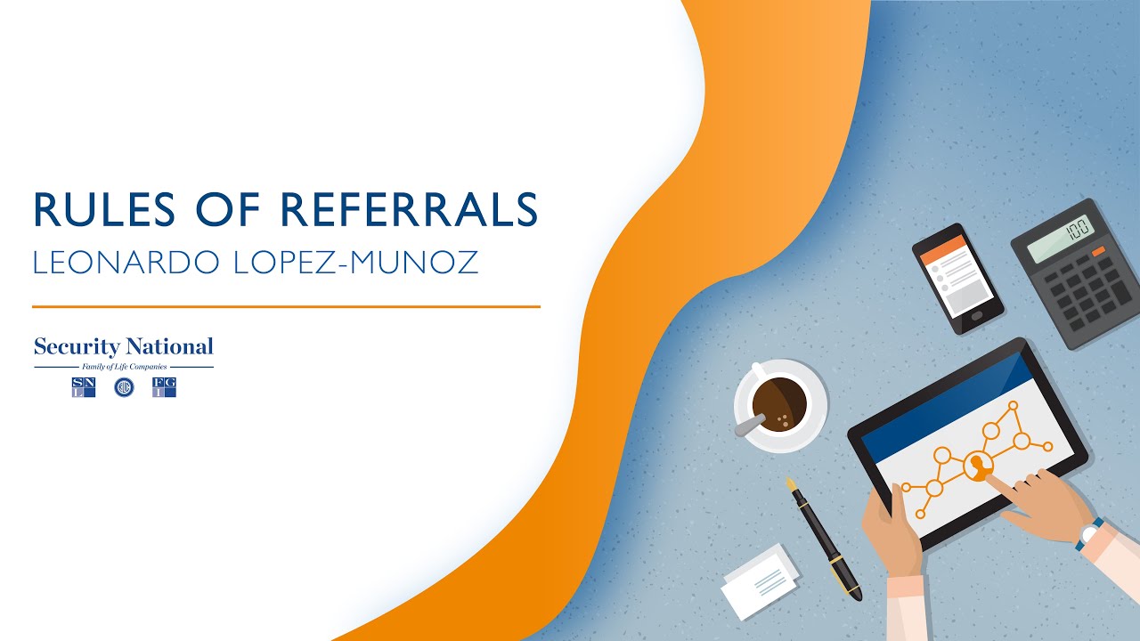 Rules of Referrals for Preneed Life Insurance Agents - YouTube