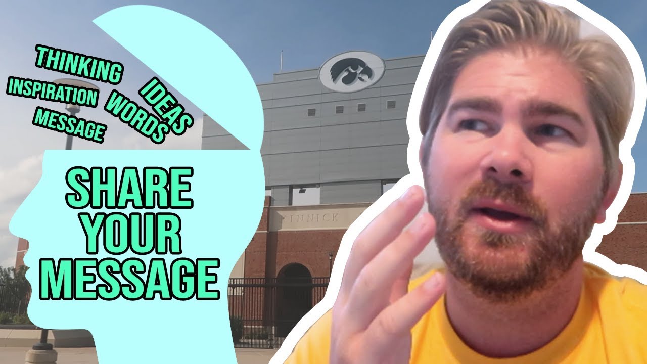 How To Share Your Message With The World - YouTube