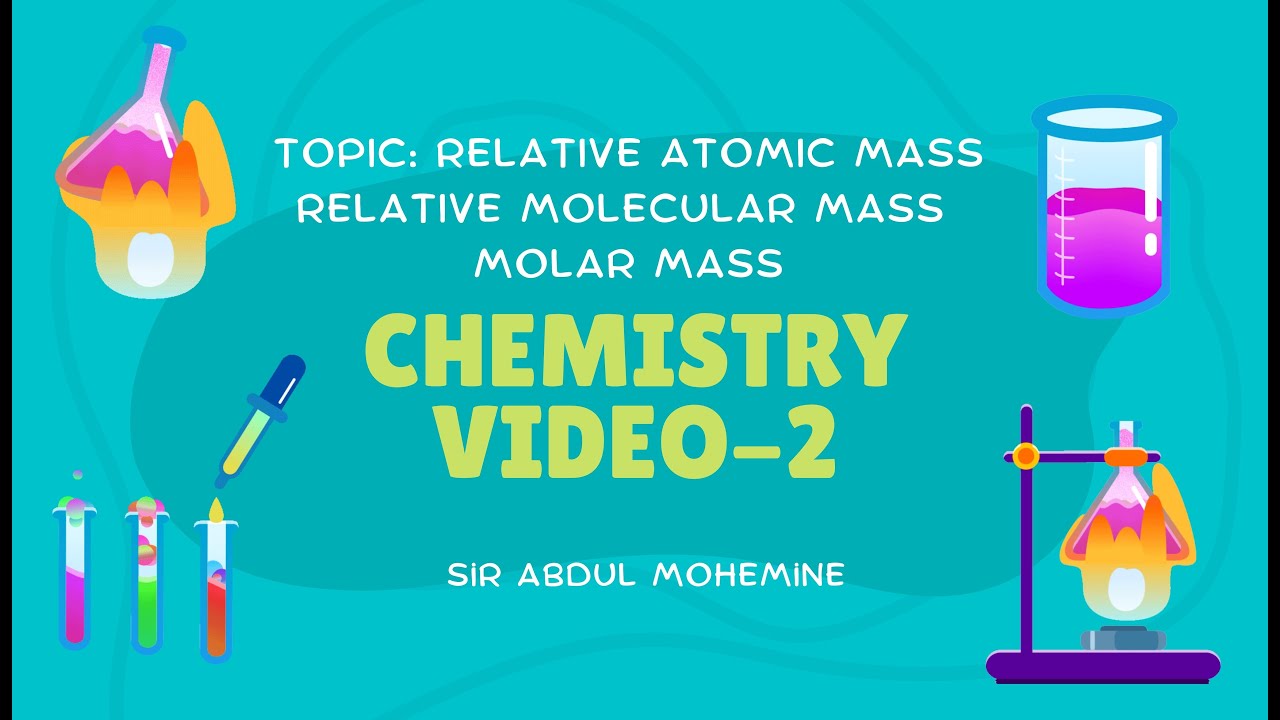 Calculation of Relative atomic mass , and Molar mass - YouTube