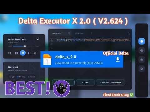 Delta Executor X 2.0 (V2.624) Mobile New update Available | Official ...