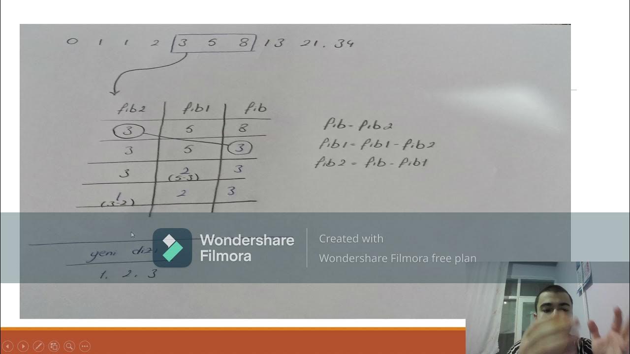 fibonacci search algoritması - YouTube