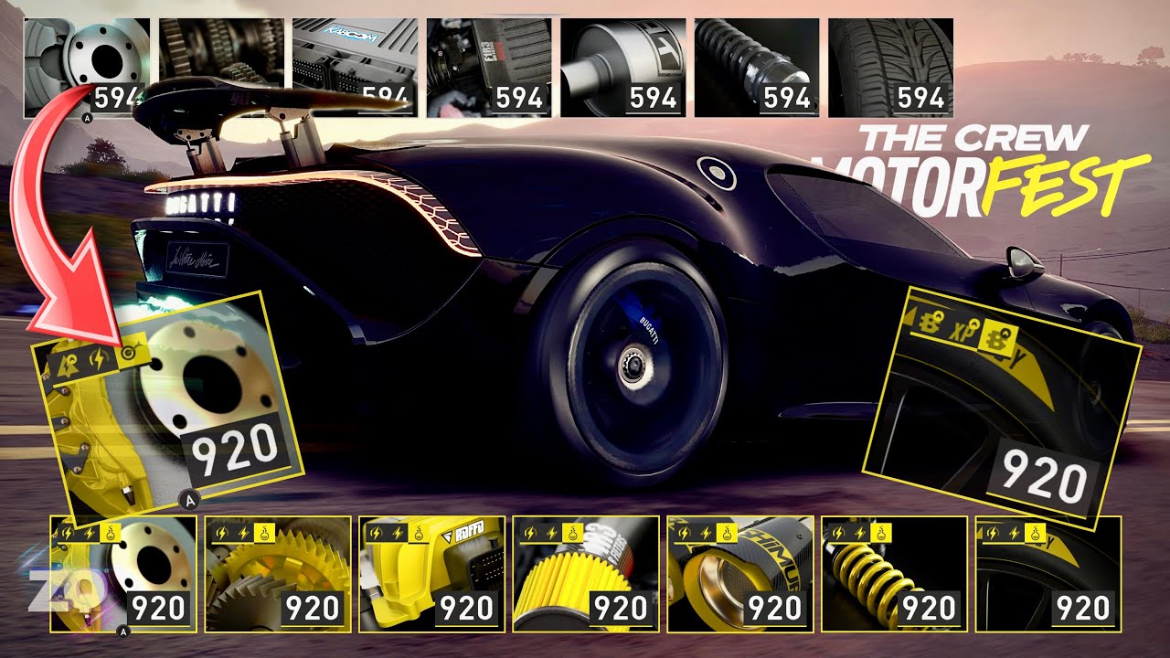 Schnell Gold Teile & Set Bonus - THE CREW MOTORFEST - YouTube