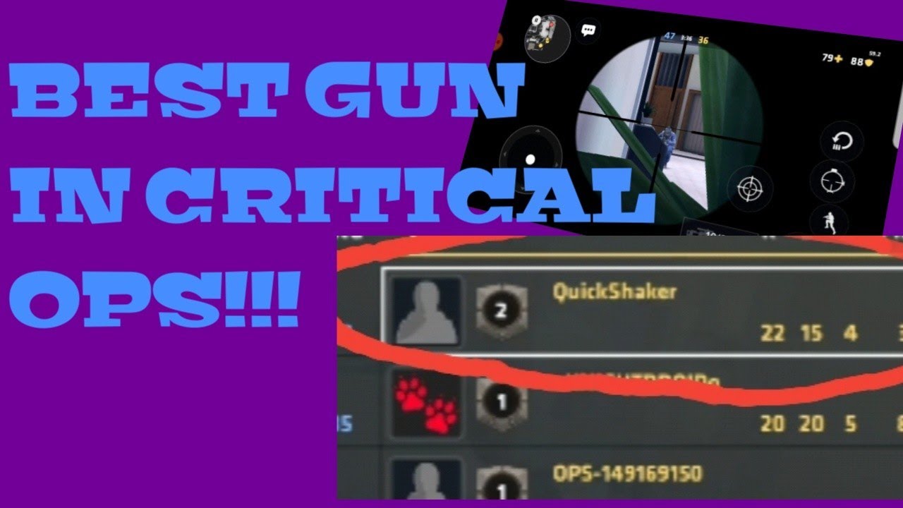 IS THIS THE BEST GUN IN THE GAME!?!......(Critical Ops) - YouTube