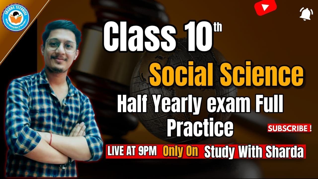 class 10th sst live revision of sst - YouTube