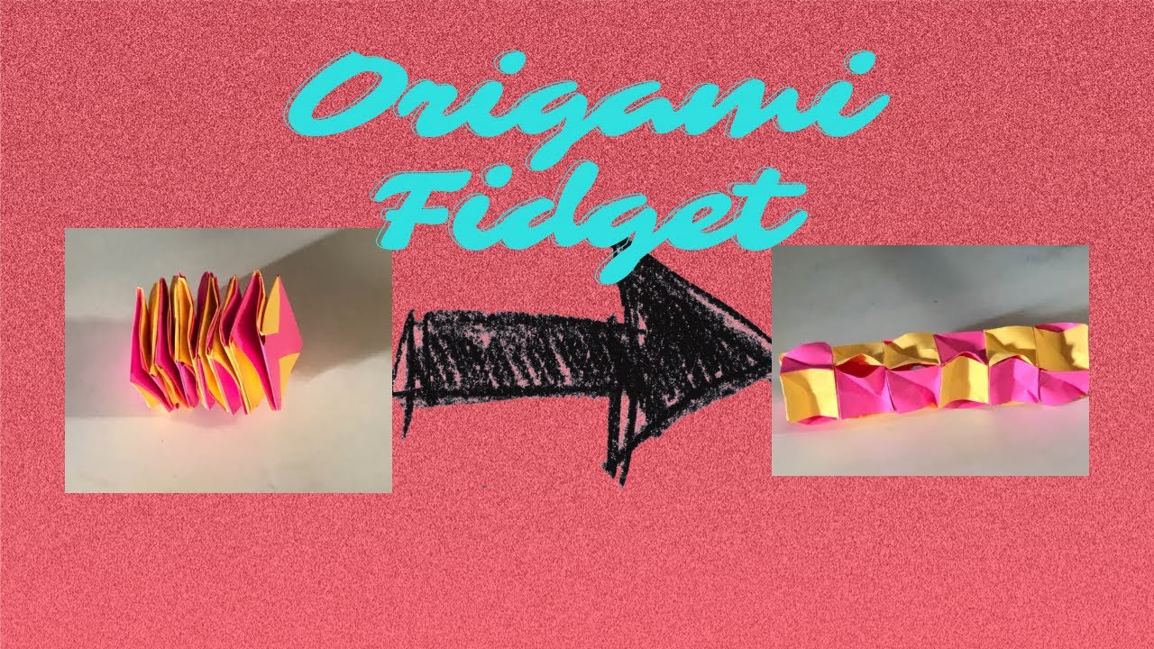 How to make an origami transformer fidget toy!! - YouTube
