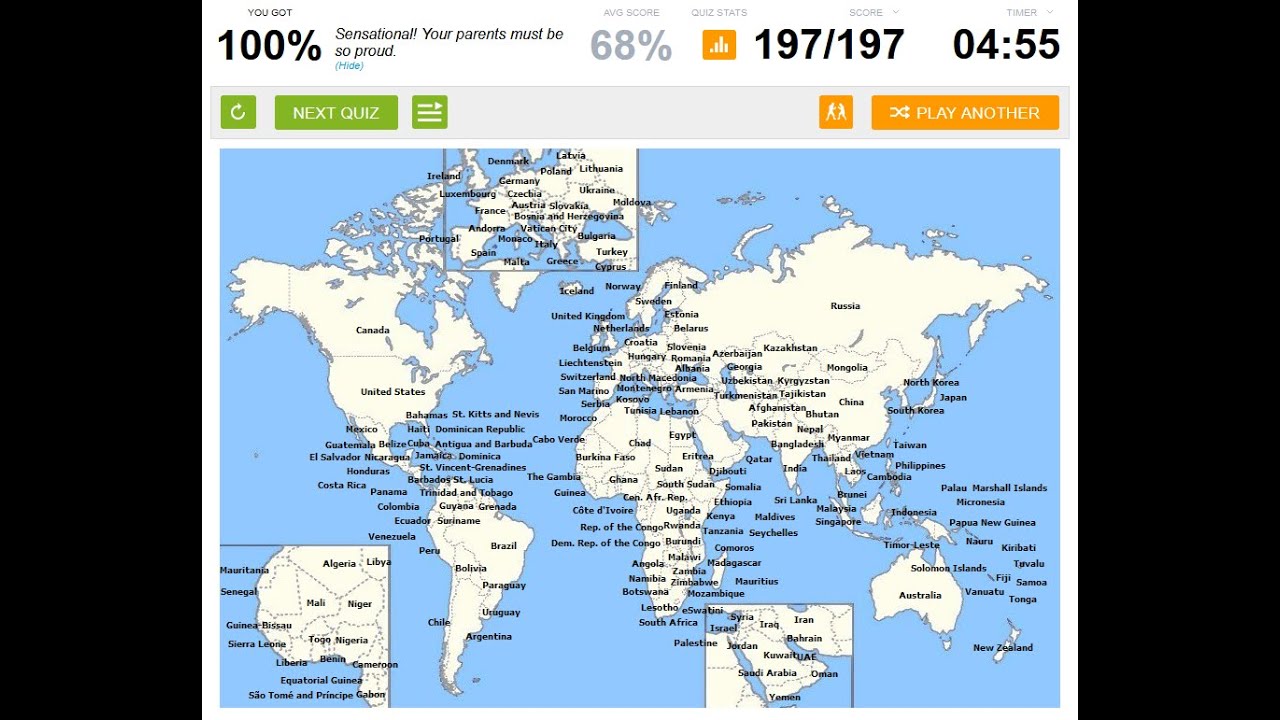 Naming All 197 Countries Of The World Sporcle Quiz YouTube naming-all-197-countries-of-the-world-sporcle-quiz-youtube