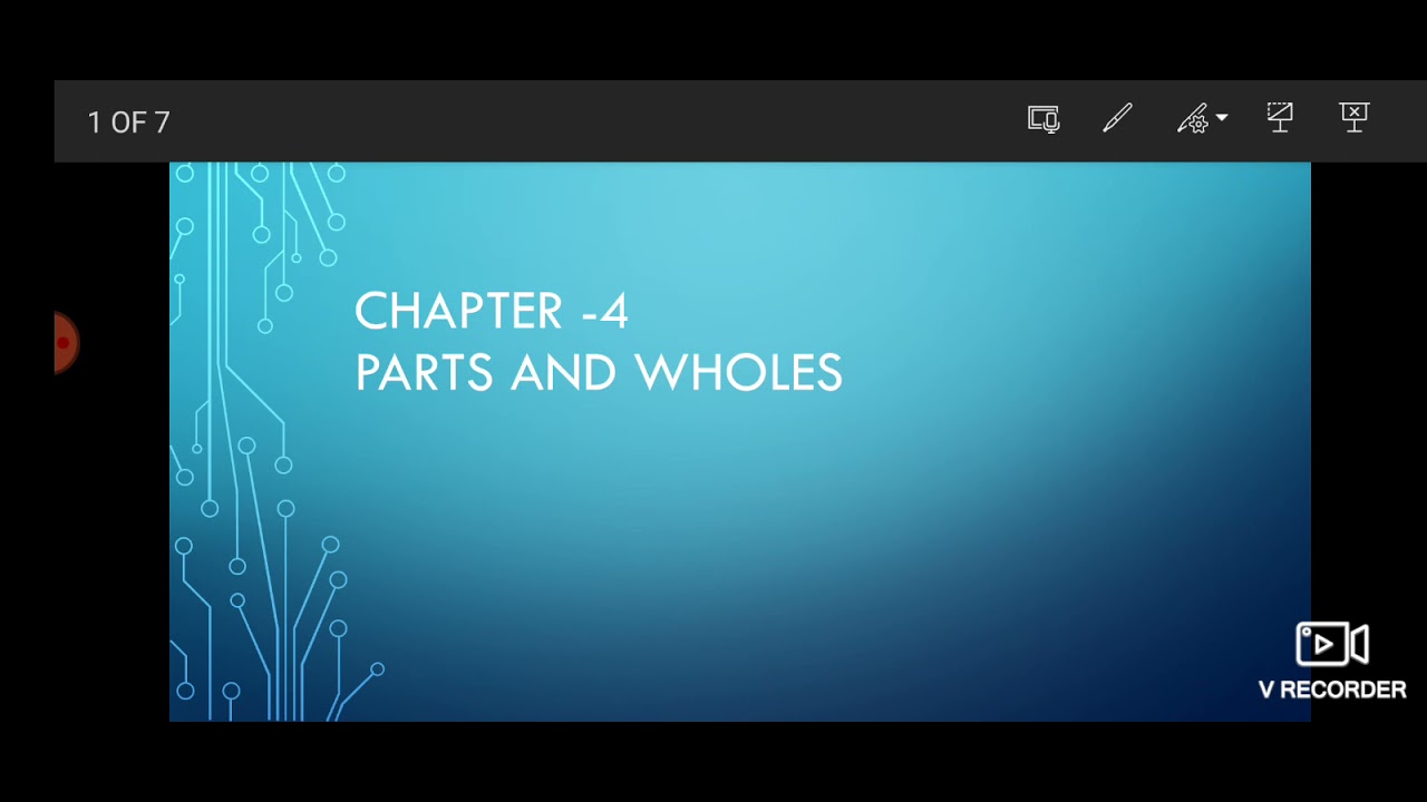 Chapter -4 Parts and wholes - YouTube