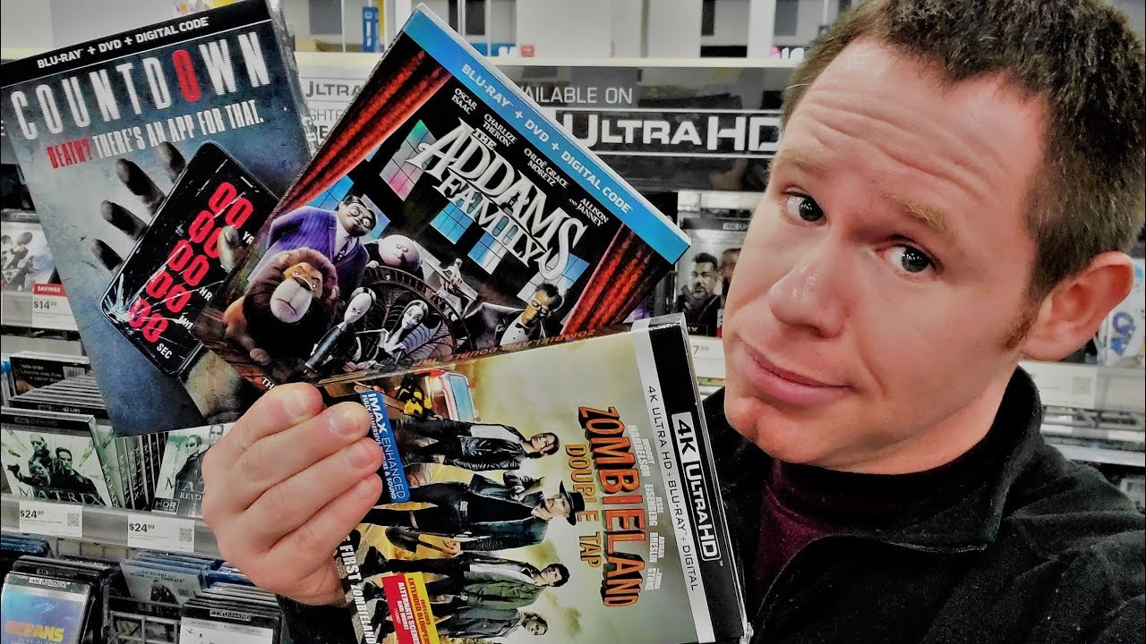 Blu-ray / Dvd Tuesday 1/21/2020 Out and About Video - YouTube