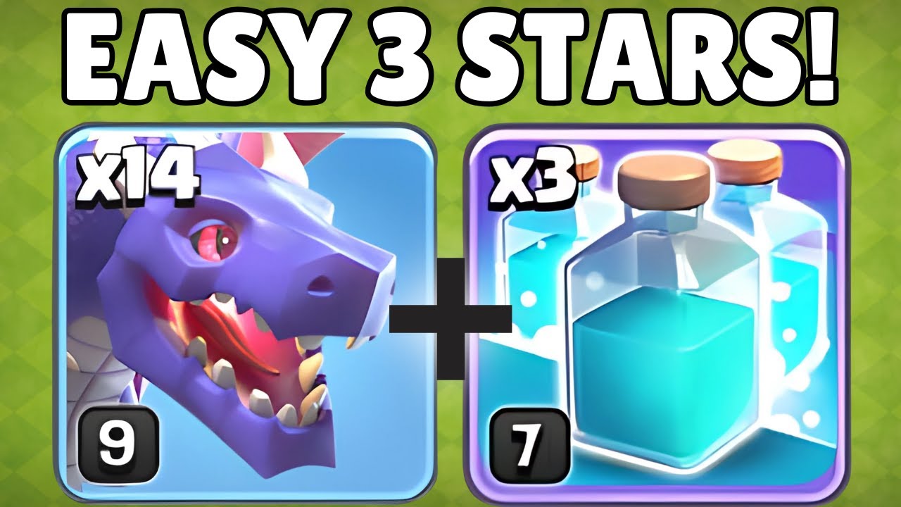 Best TH14 Army with LOW Equipment! - YouTube