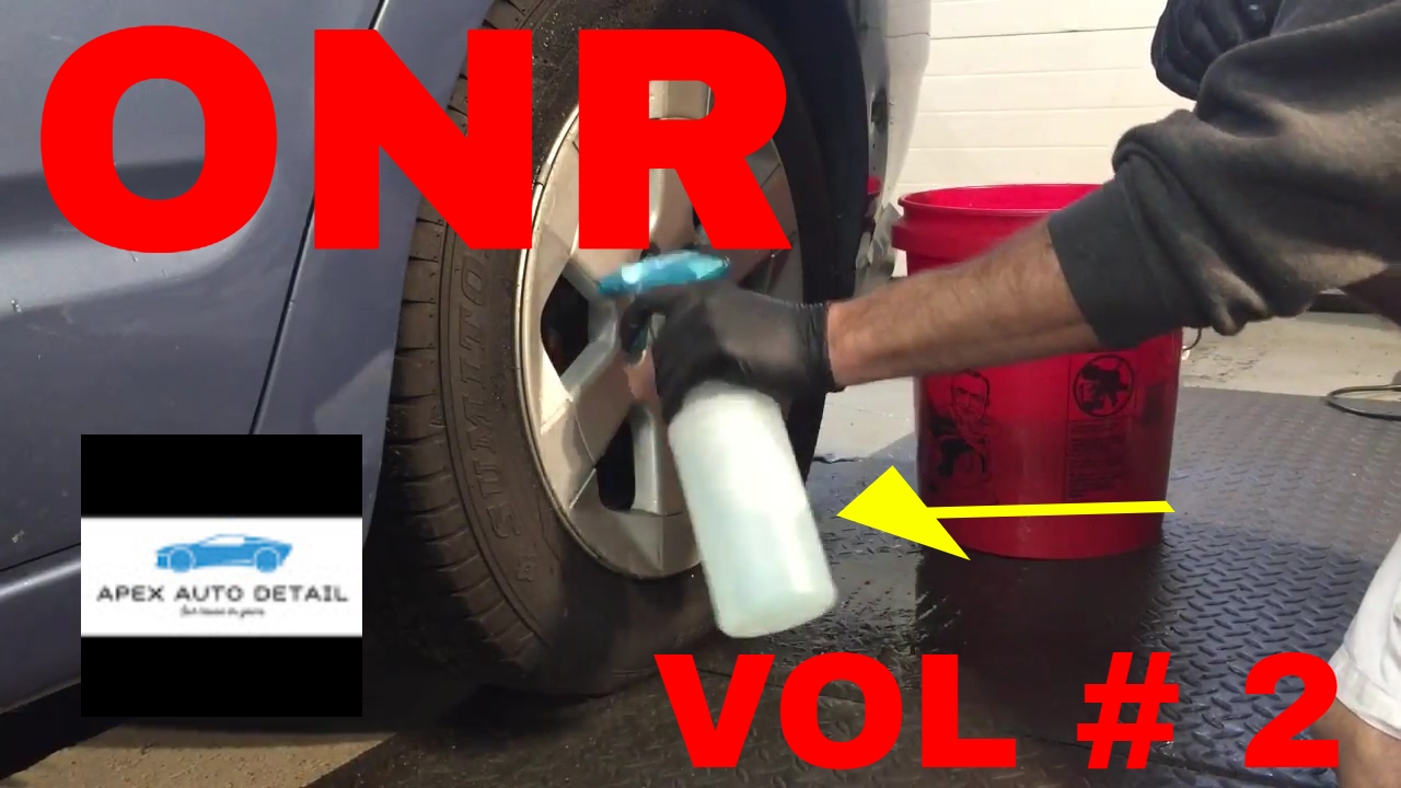 ONR Optimum No Rinse Vol # 2. (rinseless wash system with the BIG RED ...