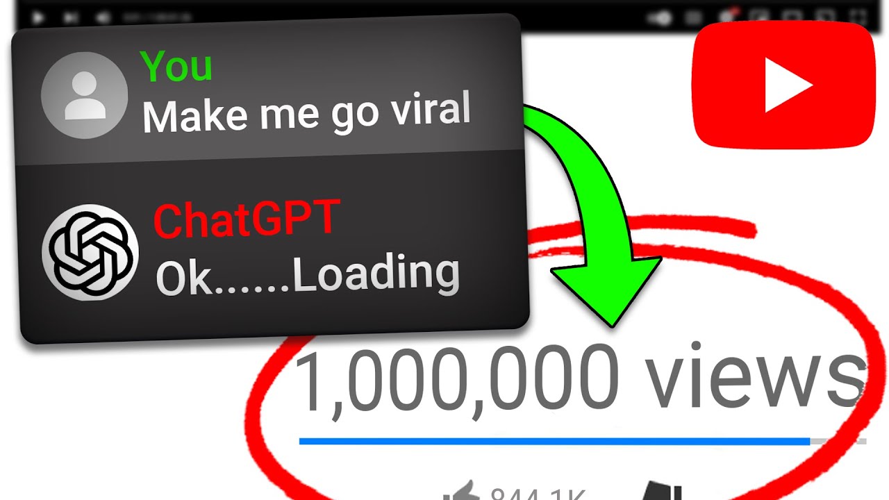 Using Chatgpt To Go Viral On Youtube In 5 Minutes 🤯 Use Responsibly Youtube