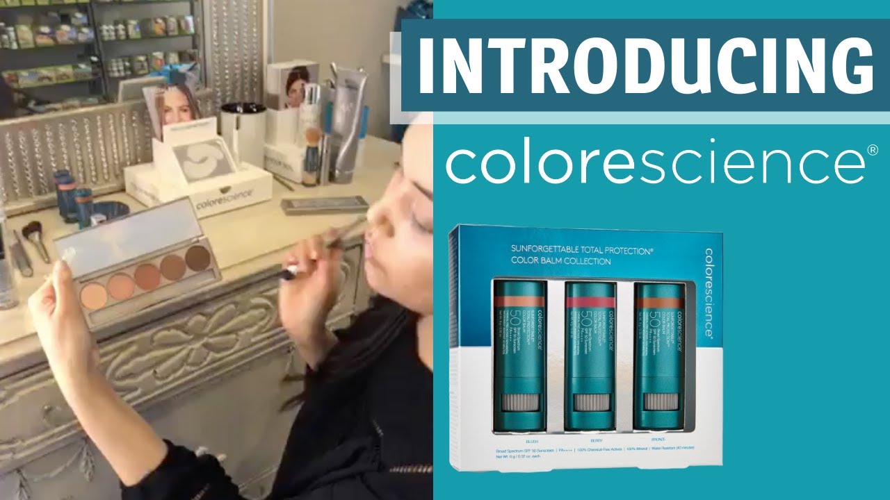 Colorescience's New Total Protection Color Balms | Ooh La La - YouTube
