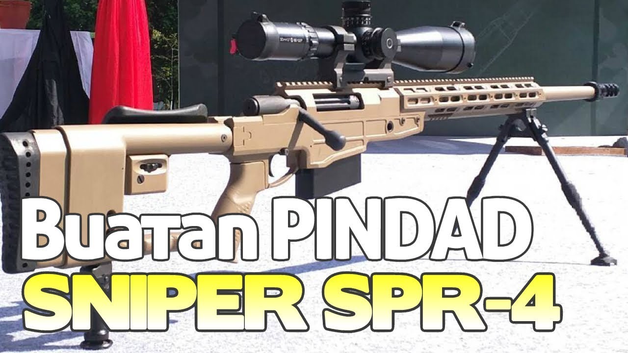 Keren, Ini Sniper Terbaru Buatan PINDAD (SPR-4) - YouTube