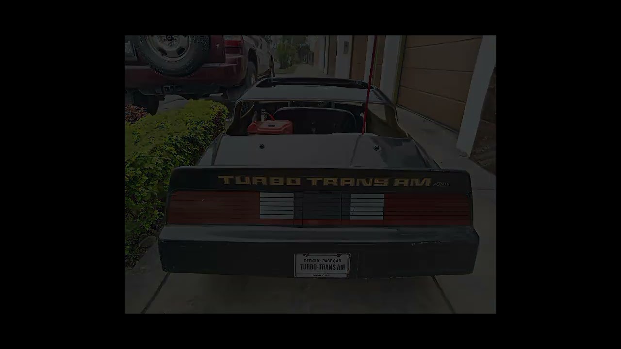 Pontiac 4.9 Turbo Trans-Am 1981 Go Kart - YouTube