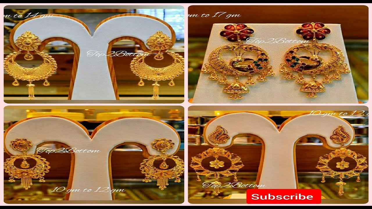 Gold kanbala Design | Gold Earring Design | Huge Collection of Gold ...