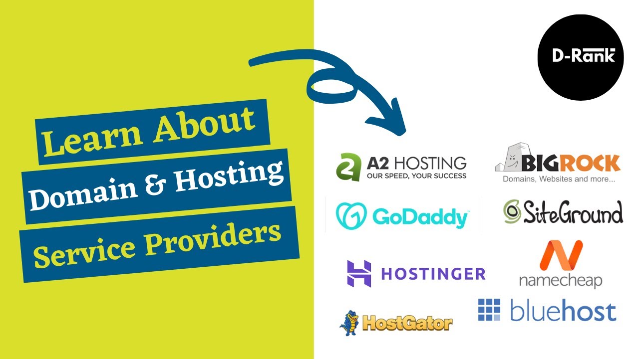 Best Domain & Hosting Service Providers | Explained in Detail - 2020 ...