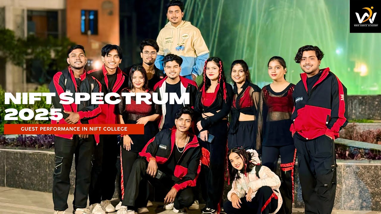 Nift Spectrum 2025 | Dance Performance By Wave Dance Academy ...