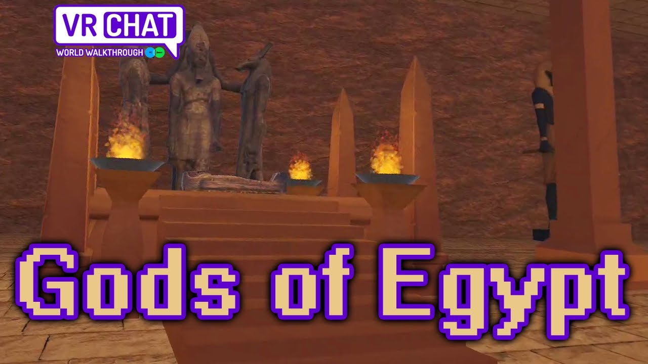 Gods of Egypt - VRChat World Walkthrough - YouTube