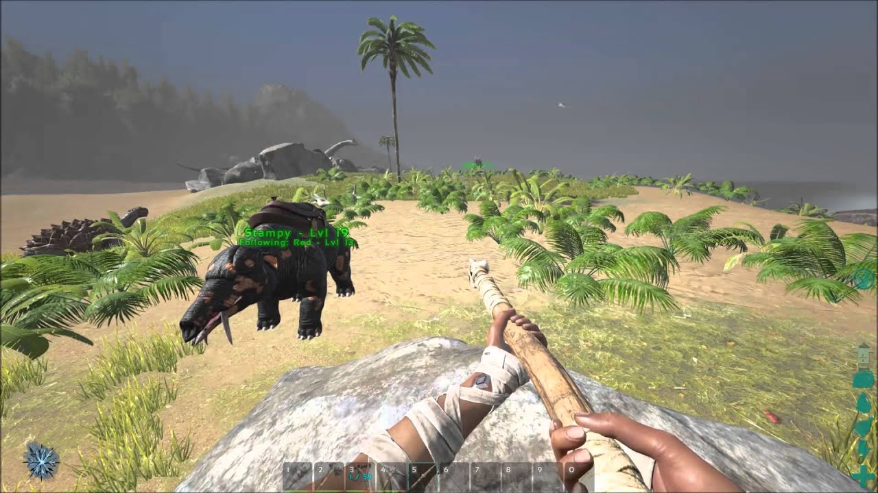 Ark Survival Evolved - Dino Train - YouTube