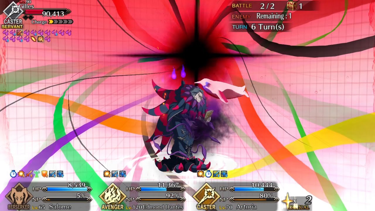[FGO-TA] Imaginary Scramble CQ 6T! Curse stacking - YouTube