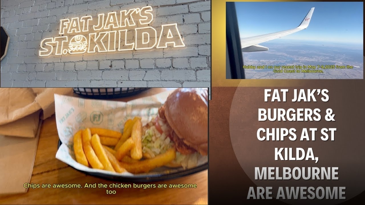 Fat Jak's burgers and chips are AWESOME in St Kilda, Melbourne . May 8 ...