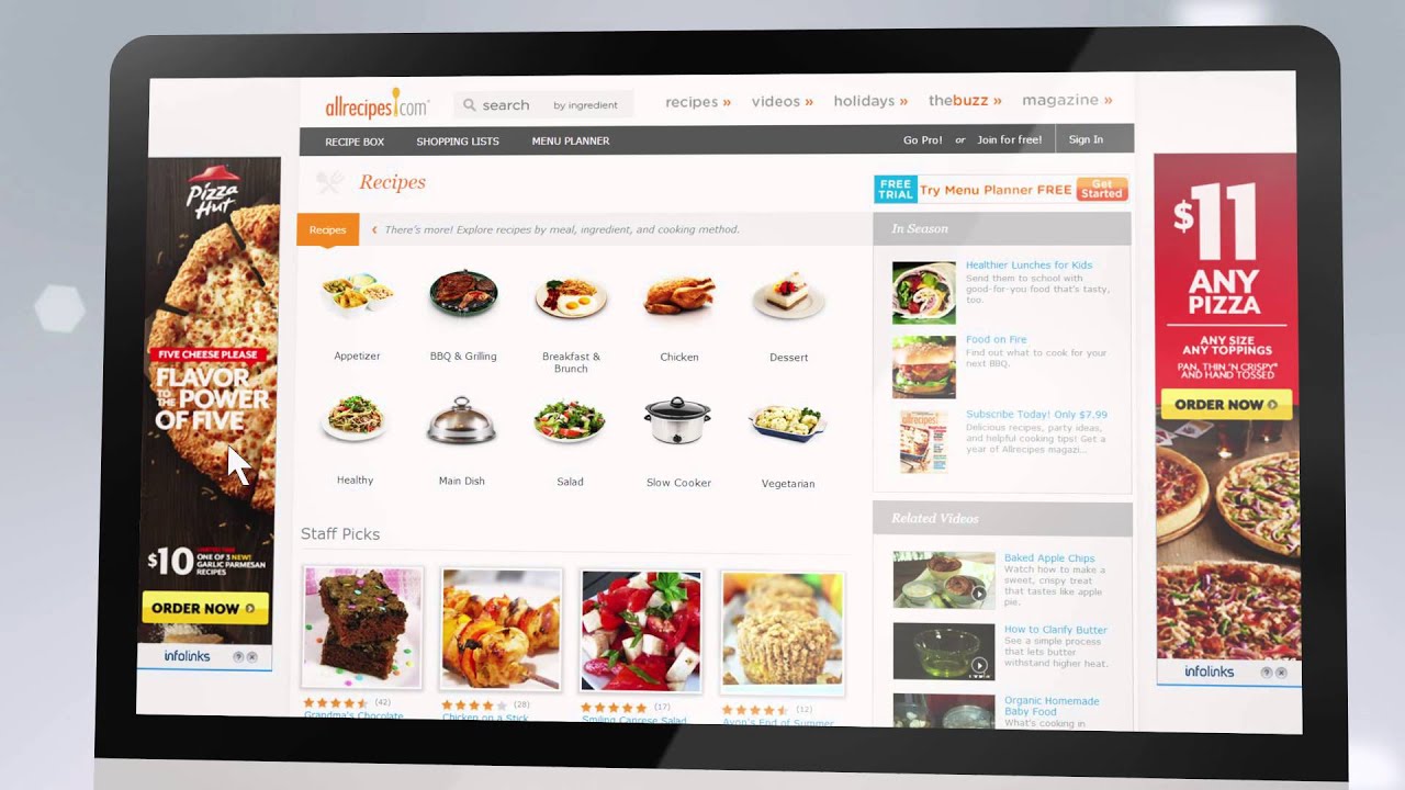 Infolinks Display InFrame Ad Unit - Demo - YouTube