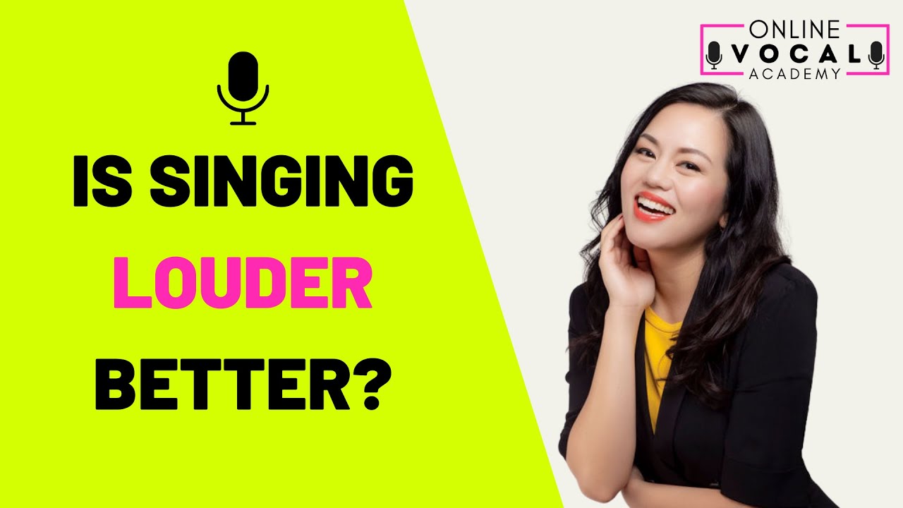Is Singing LOUDER Better? - The TRUTH About Vocal Power - YouTube