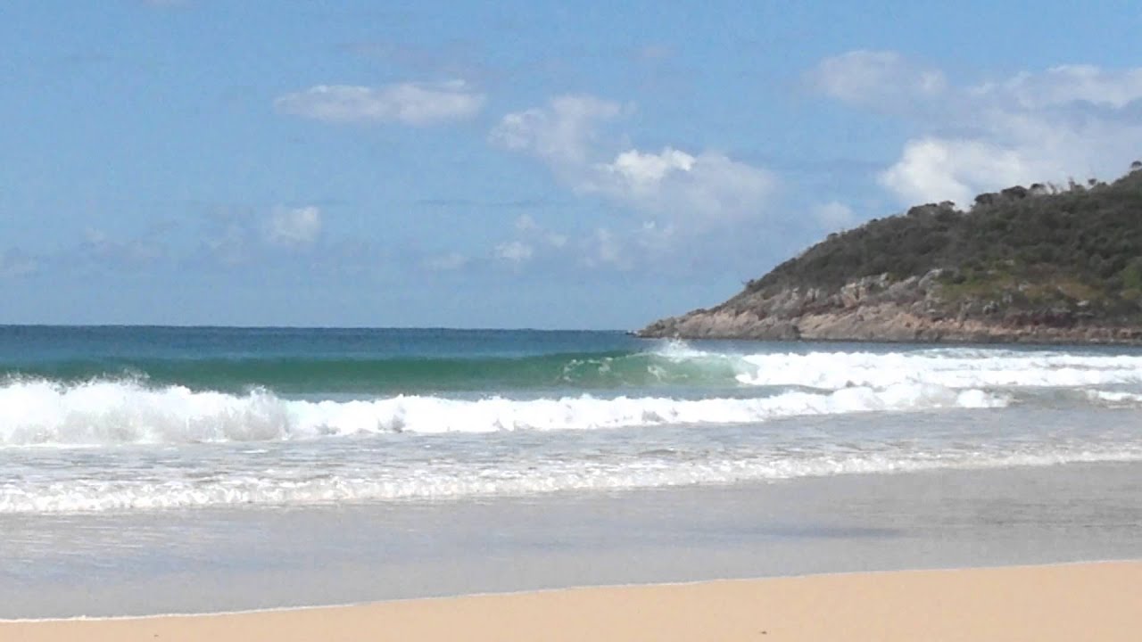 Wave at Fingal Spit - YouTube
