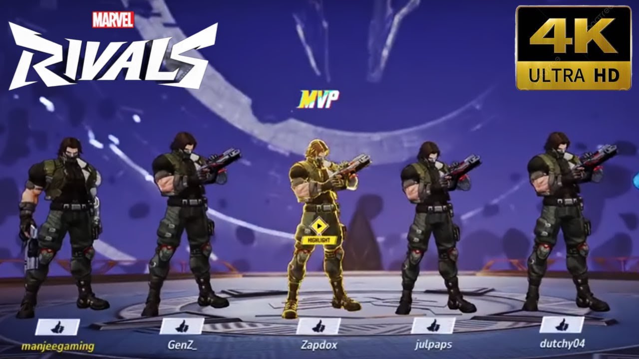 Clone Rumble AS Winter Soldier- Marvel Rivals (4K 60FPS) - YouTube