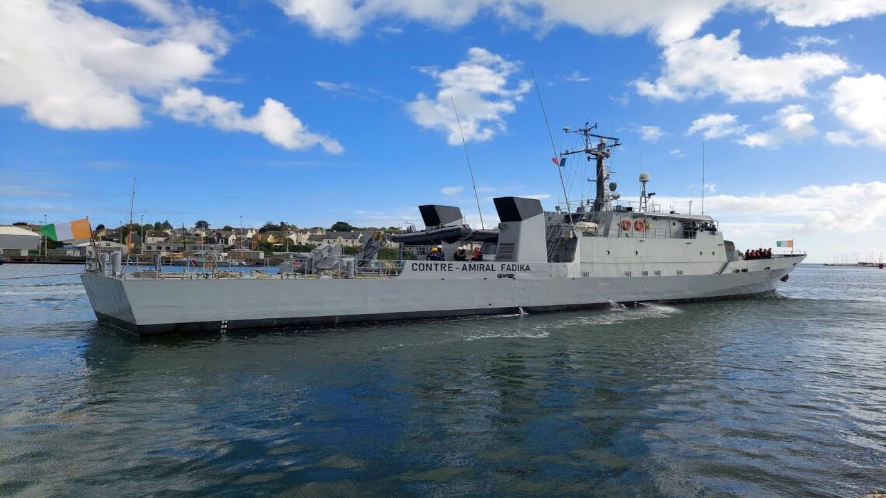 Ivory Coast Receives P-400 Warship and Two OPV-45 Patrol Boats - YouTube
