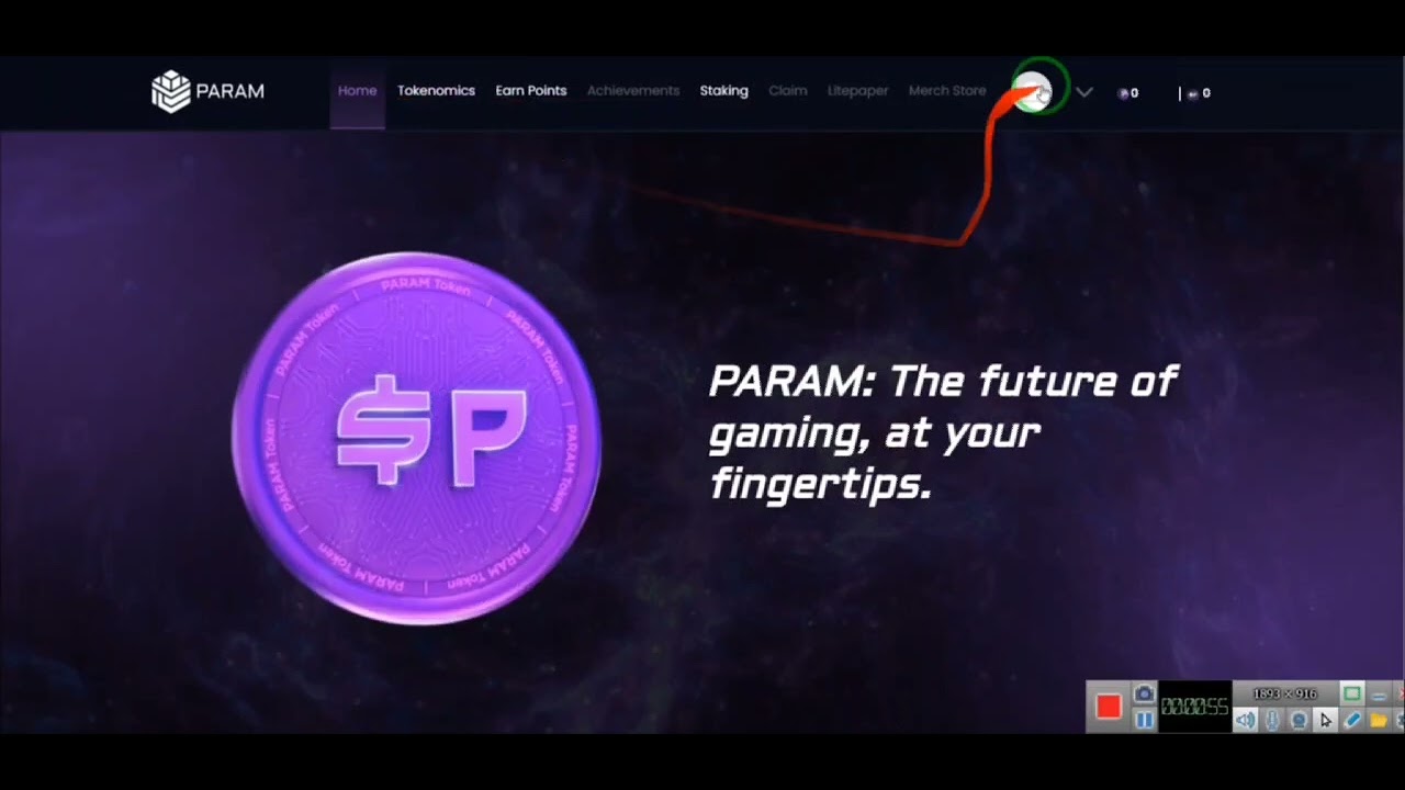 ایردراپ $PARAM | راهنمای جامع و کامل شرکت در ایردراپ رایگان param coin ...