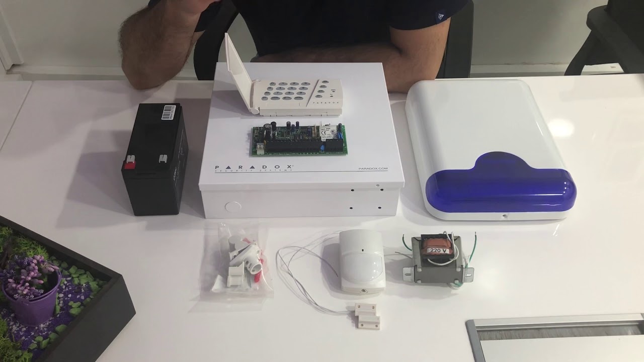 Paradox sp 4000 alarm içerik - YouTube