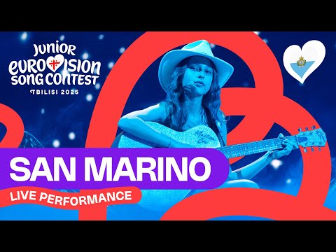 Martina CRV - Beyond the Stars (LIVE) | San Marino 🇸🇲 | Junior Eurovision 2025 | #JESC2025