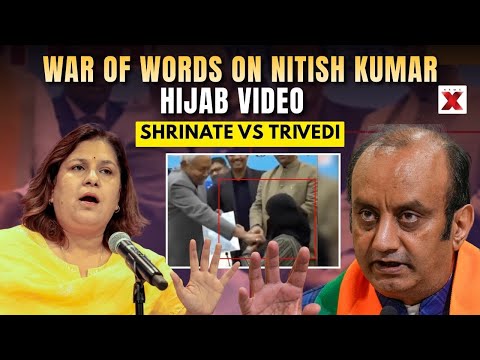 Supriya Shrinate, Sudhanshu Trivedi Spar Over Nitish Kumar Hijab Row | India News Manch 2025