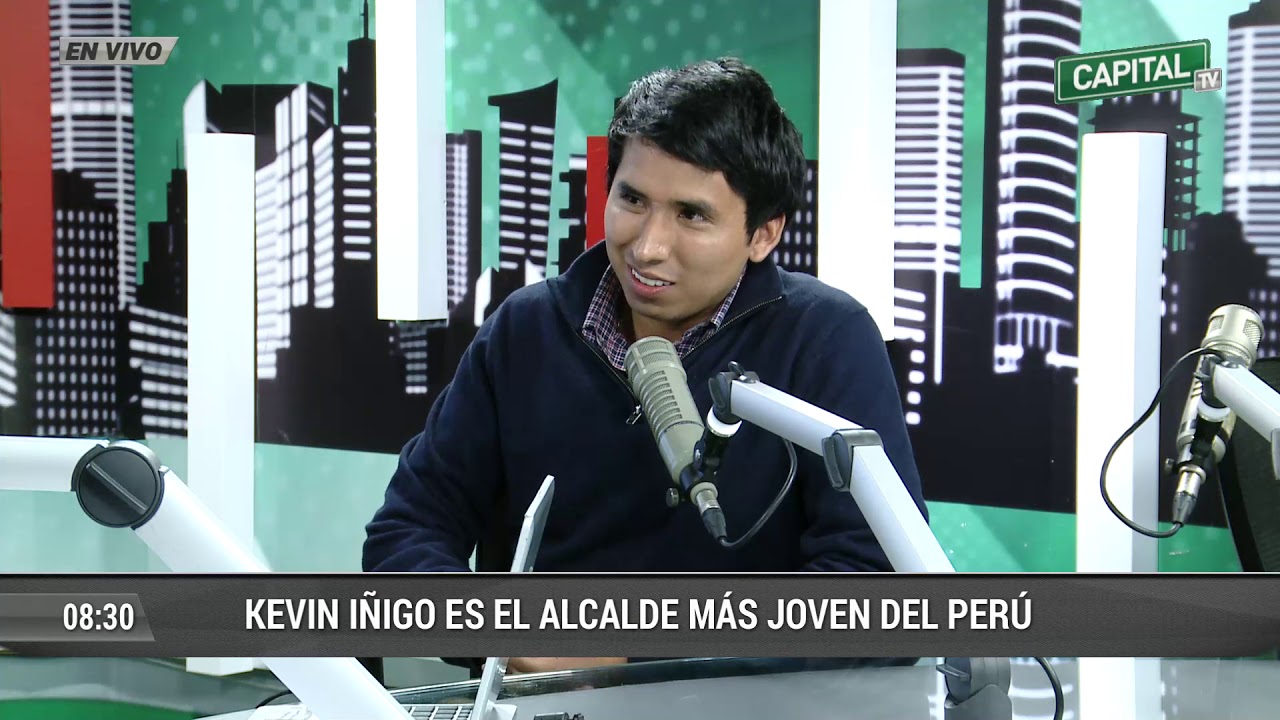 Kevin Iñigo: "Quiero ser recordado como el alcalde que se preocupó por ...