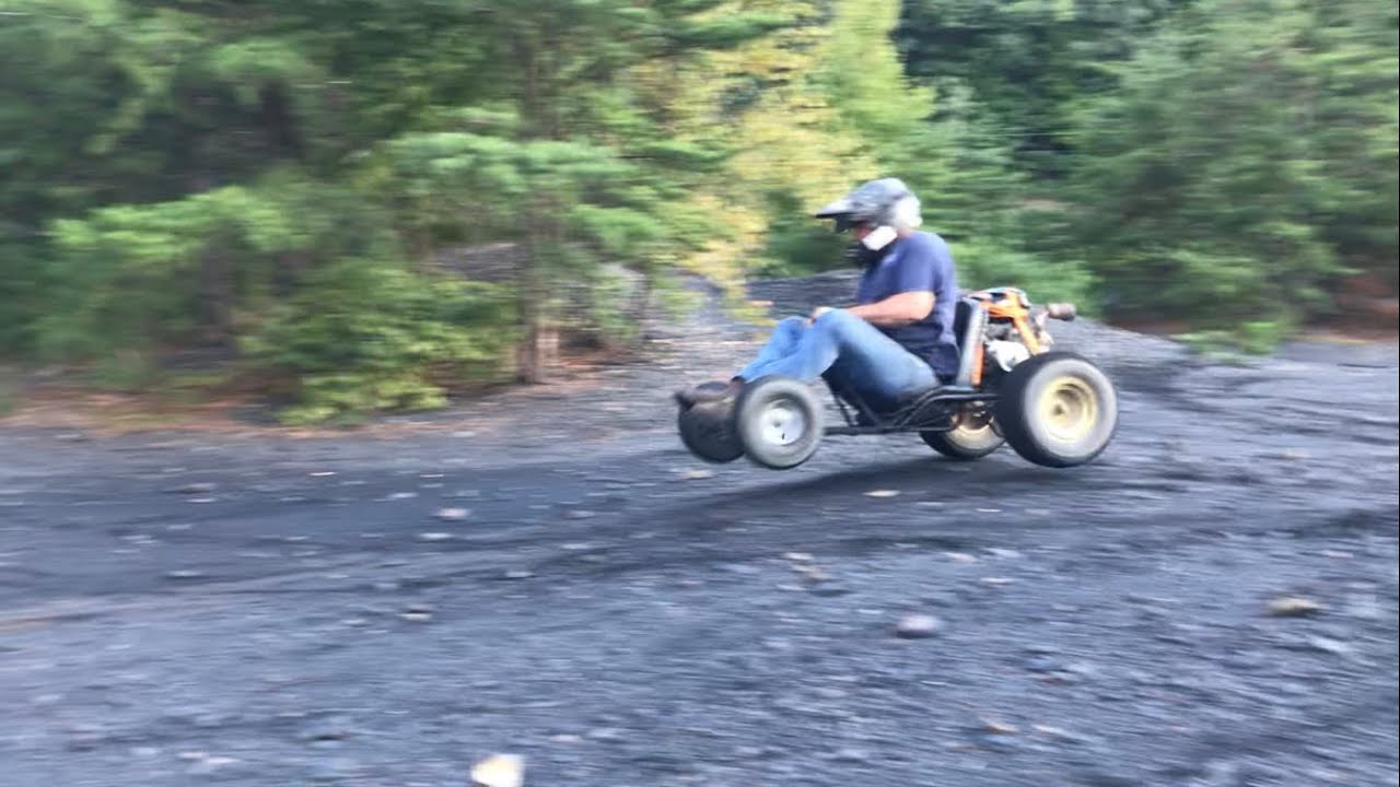 Cheap go cart buy and beat at Trevorton PA - YouTube