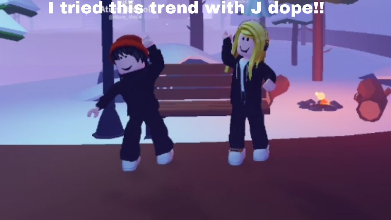 I tried this trend with J-dope!!! - YouTube