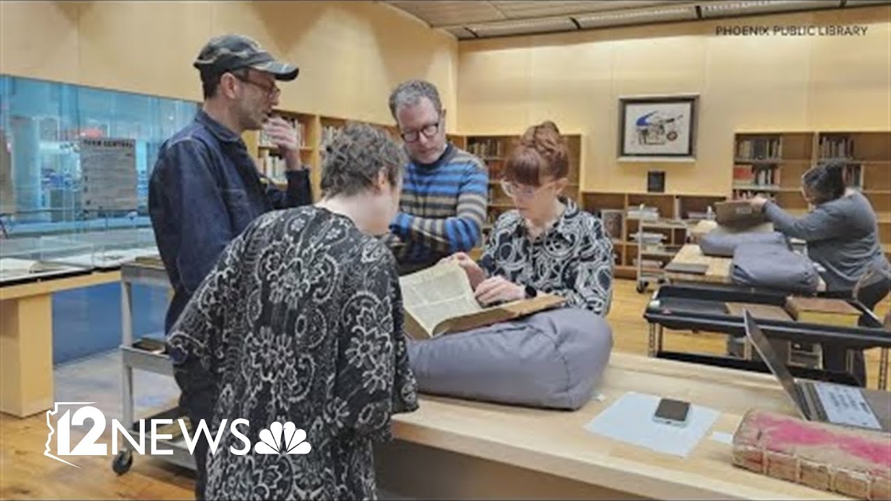 Phoenix library discovered to house 400-year-old book written in by ...