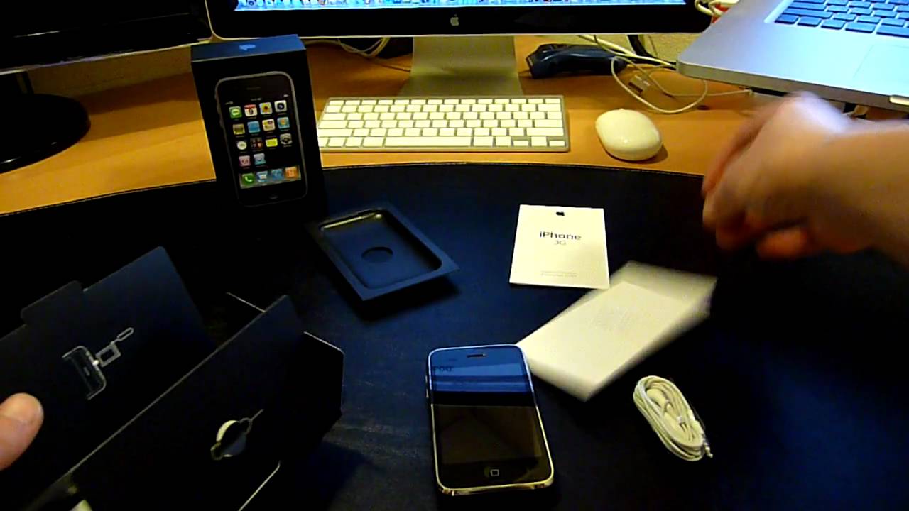 Reboxed - Unlocked 3.0 iPhone 3G 8GB - For Sale - YouTube
