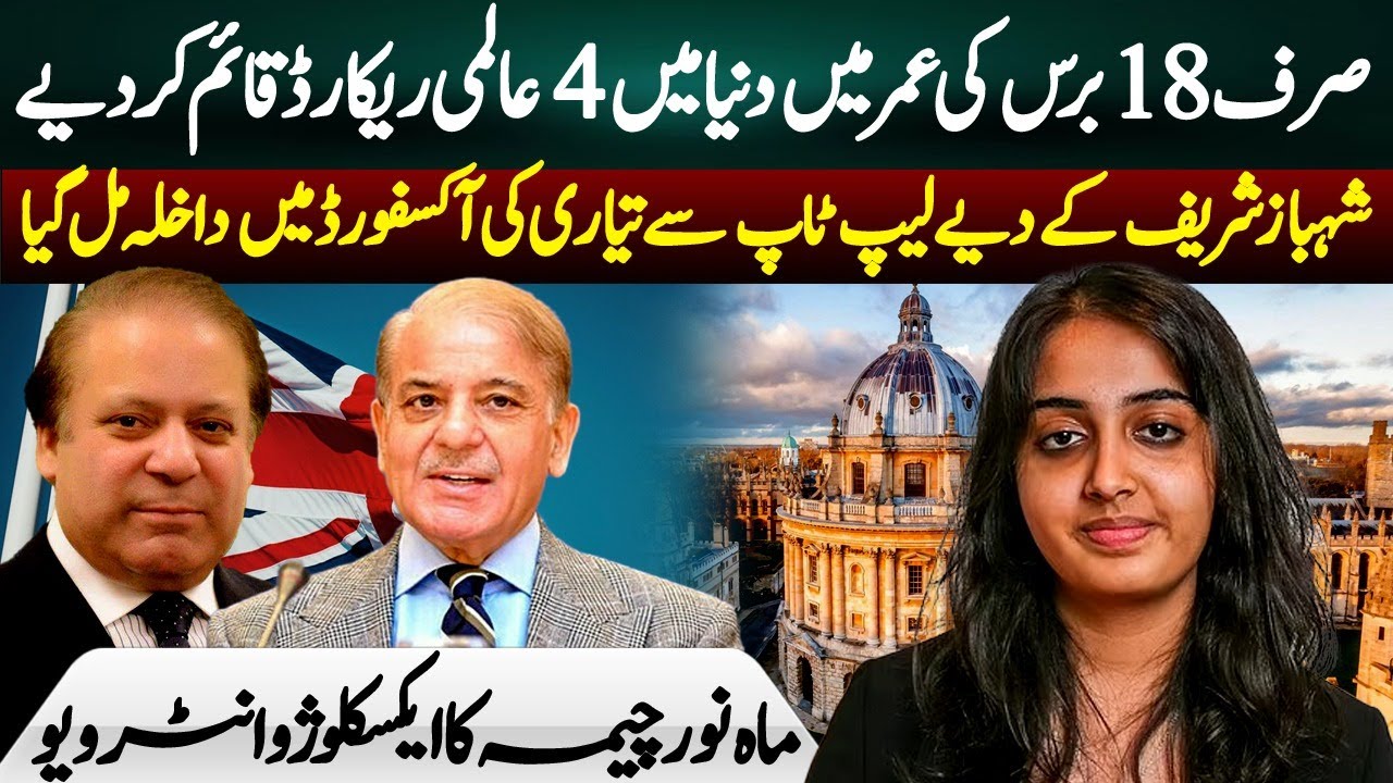 18 Year Old Breaks 4 World Records | Mahnoor Cheema| Azhar javed - YouTube