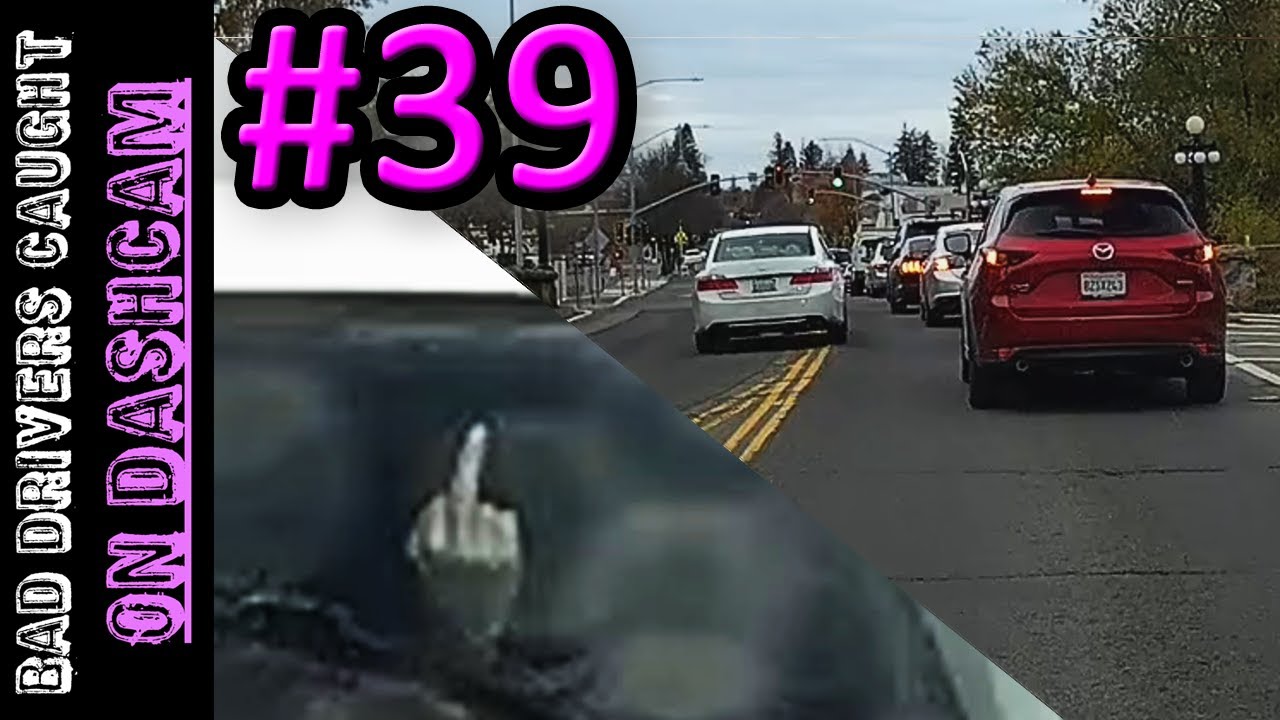 ROAD RAGE & Crazy Drivers Caught On Dashcam | Driving Fails № 39 - YouTube