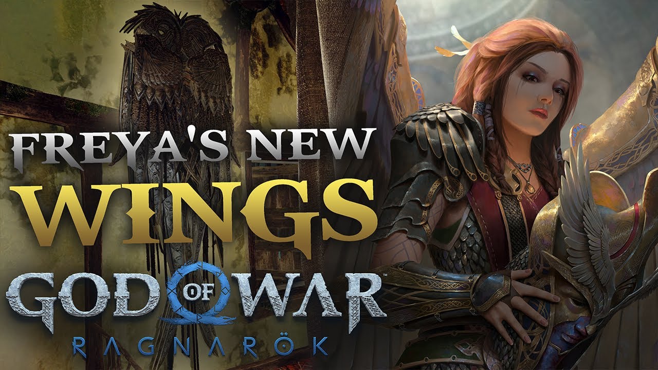 The Story Behind Freya's New Wings | God of War Theory - YouTube