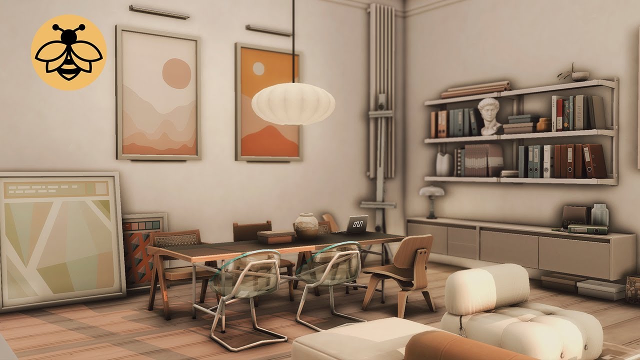 Prism Apartment | The Sims 4 Speed Build - YouTube