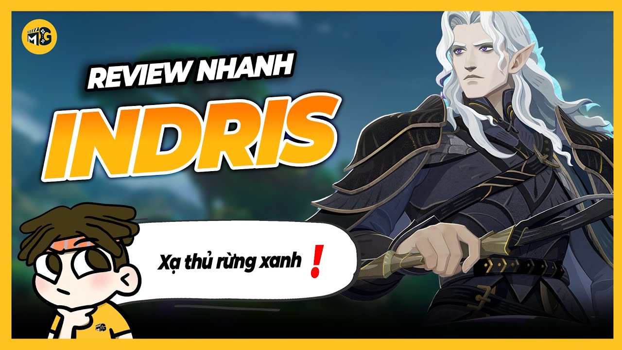 REVIEW NHANH INDRIS, XẠ THỦ "MỘT TIỄN" BAY 50% HP QUÁI | HÀNH TRÌNH AFK ...