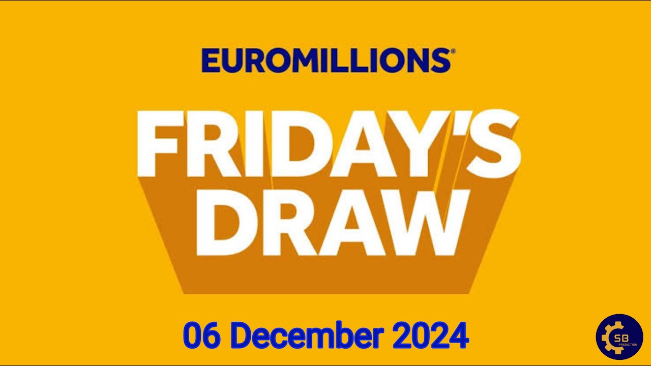 Euromillions Draw Live for Friday Results 06 December 2024 ...