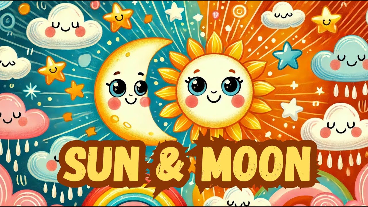 Sun & Moon Song ☀️🌙 | Fun Kids Song About Day & Night - YouTube