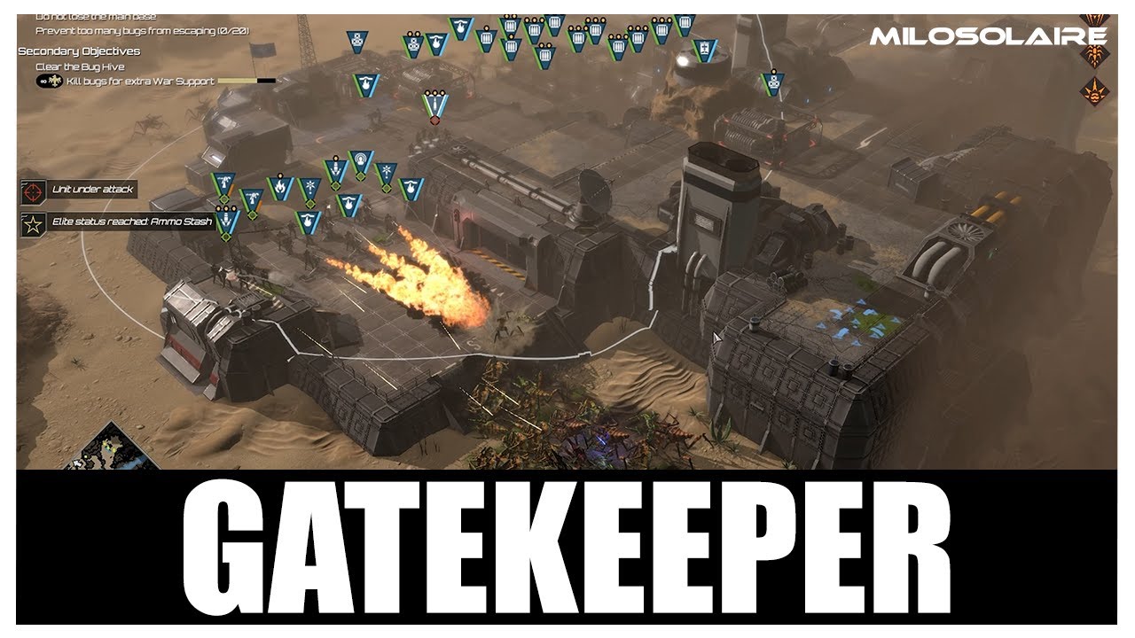 Gatekeeper | SICON Mod | Steam Workshop Map | Starship Troopers: Terran ...