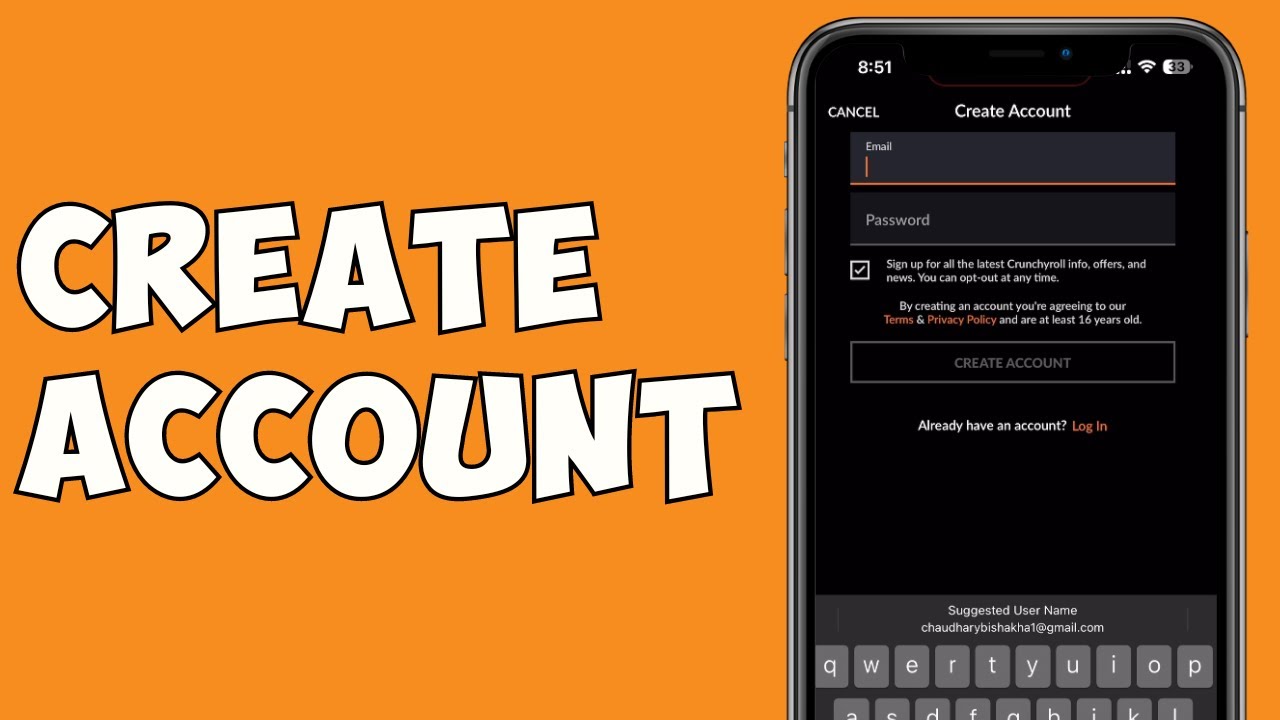 How To Create Crunchyroll Account 2023 - YouTube